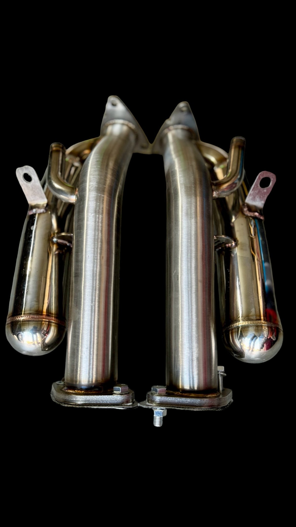 Helmholtz design test pipe — Socal Q Parts