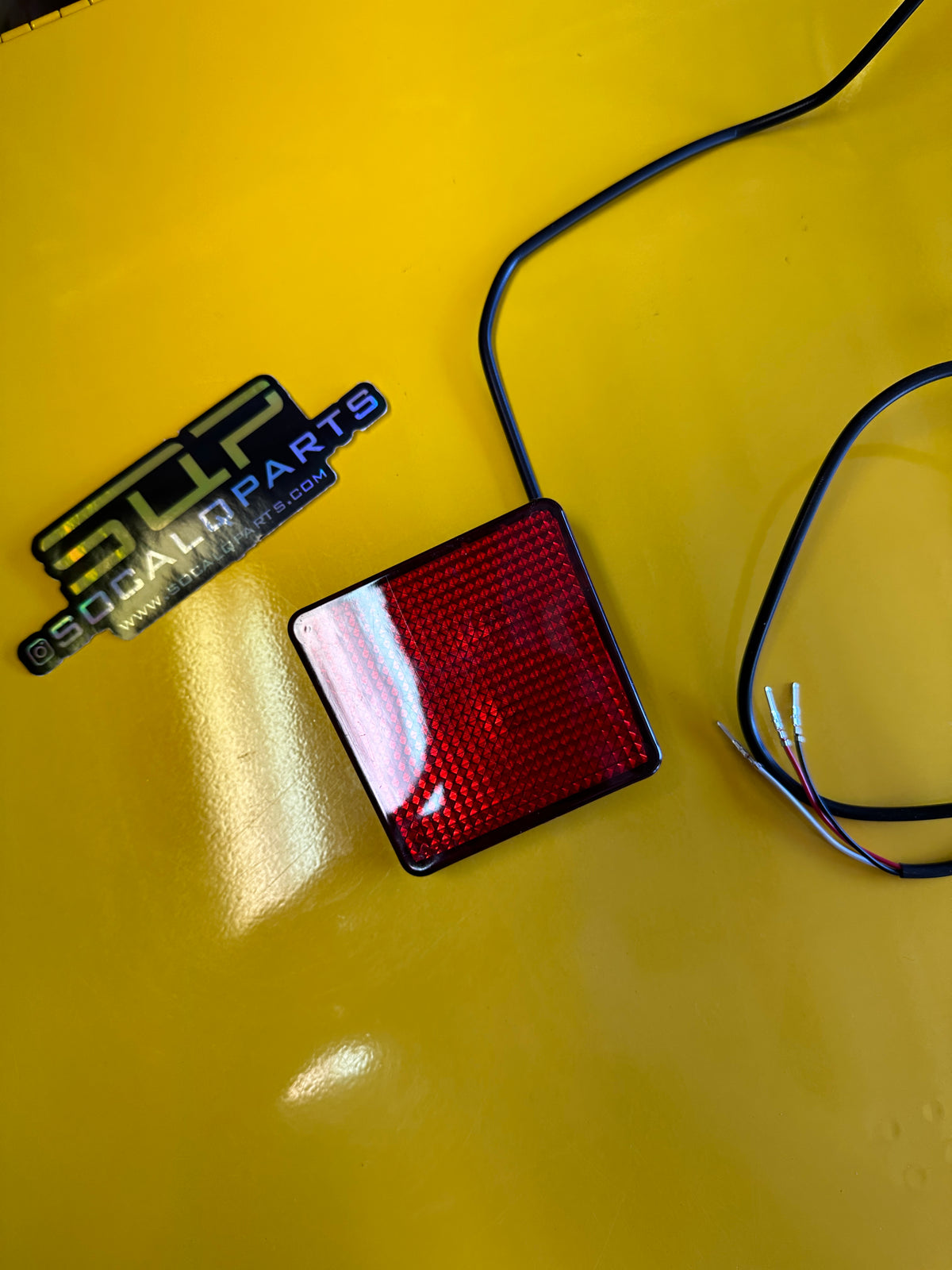 Rear diffuser replacement 3rd brake light — Socal Q Parts