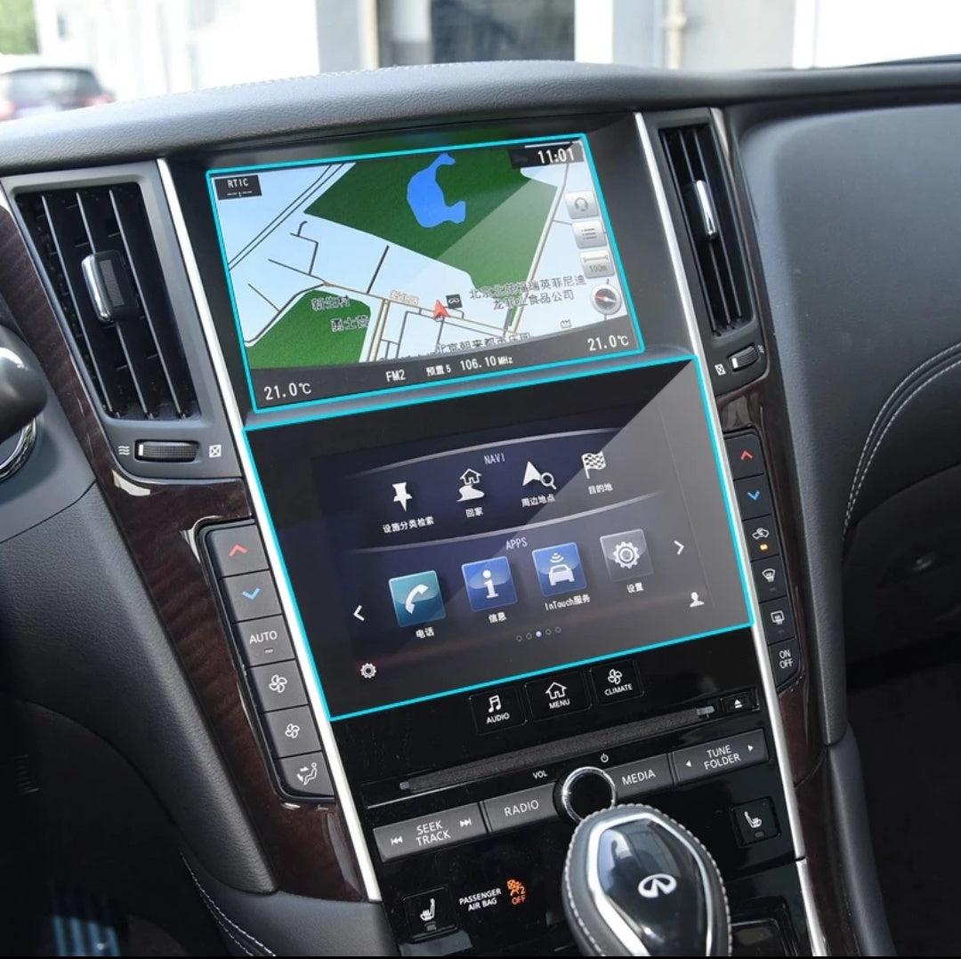 Q50 screen protectors (HD Glass) — Socal Q Parts