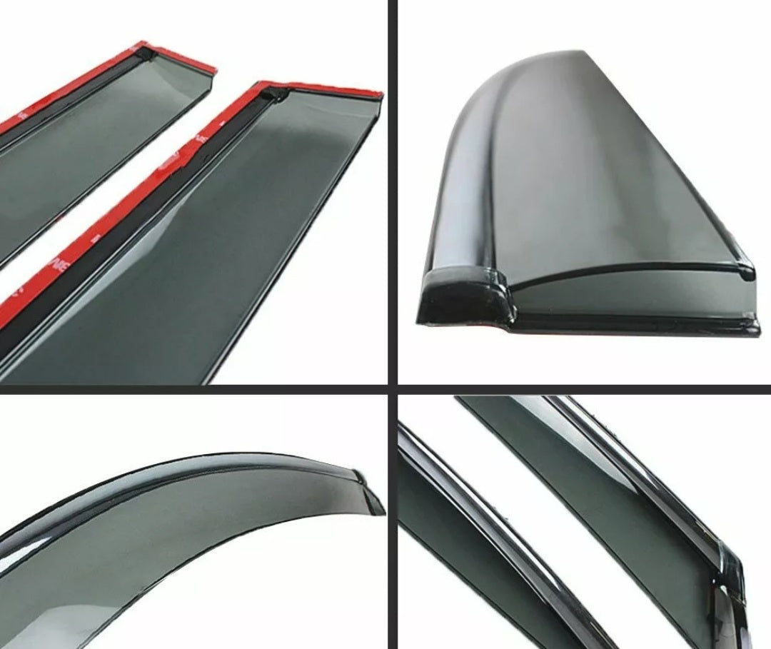 Window visors (oem clip style ) — Socal Q Parts